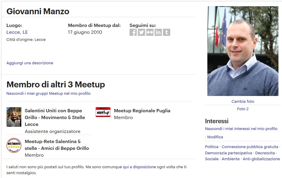 "M5S, il sogno tradito", confessioni di uno storico attivista, Giovanni ...