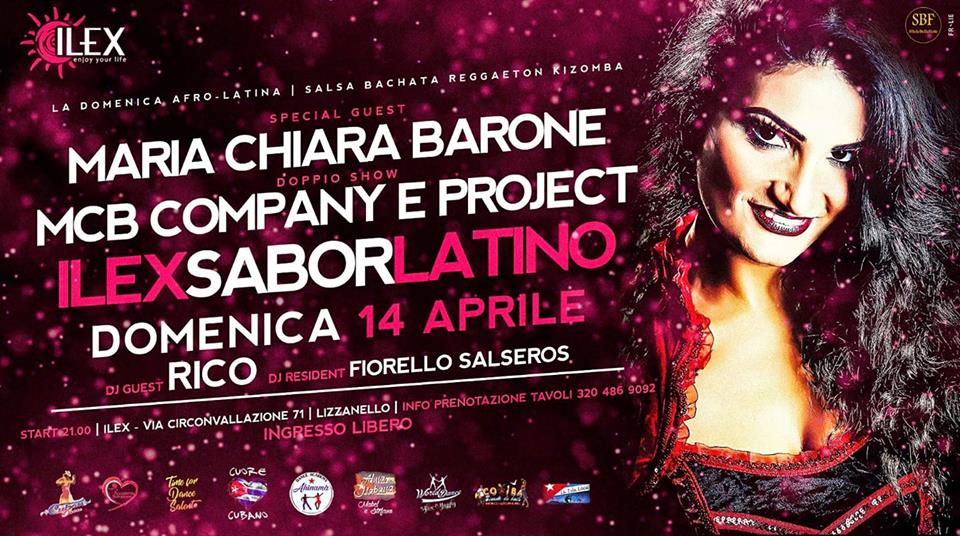 Domenica ILEX SABOR LATINO ospite Maria Chiara Barone - Corriere ...