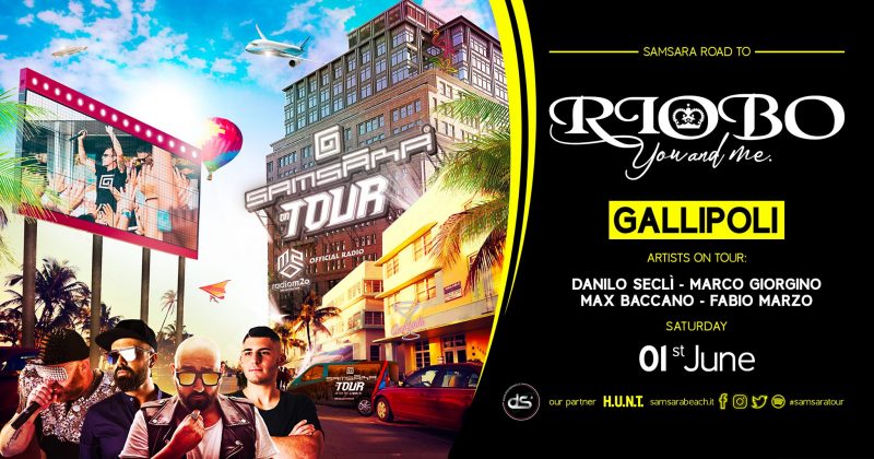 RioBo Samsara on Tour - Corriere Salentino Lecce