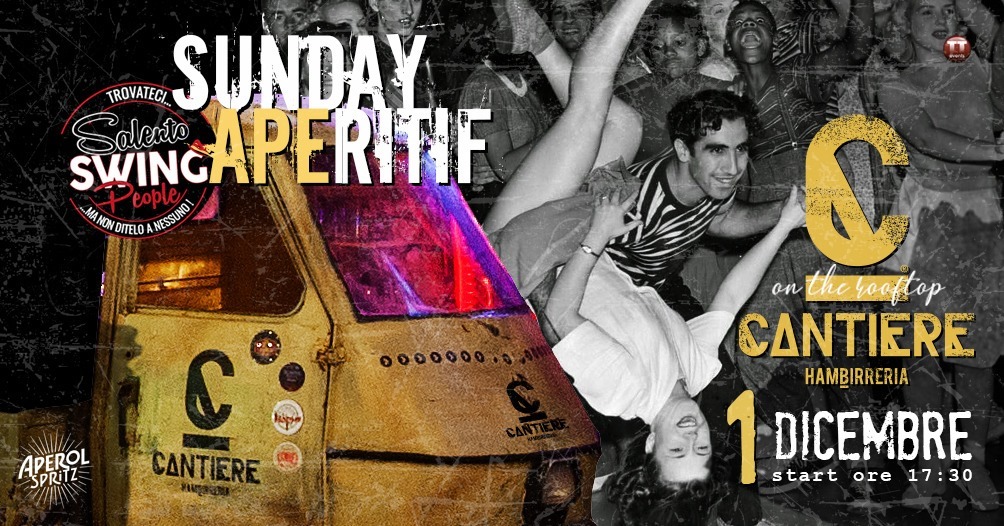 Sunday Aperitif - Swing’n’Spritz Edition al Cantiere - Corriere ...