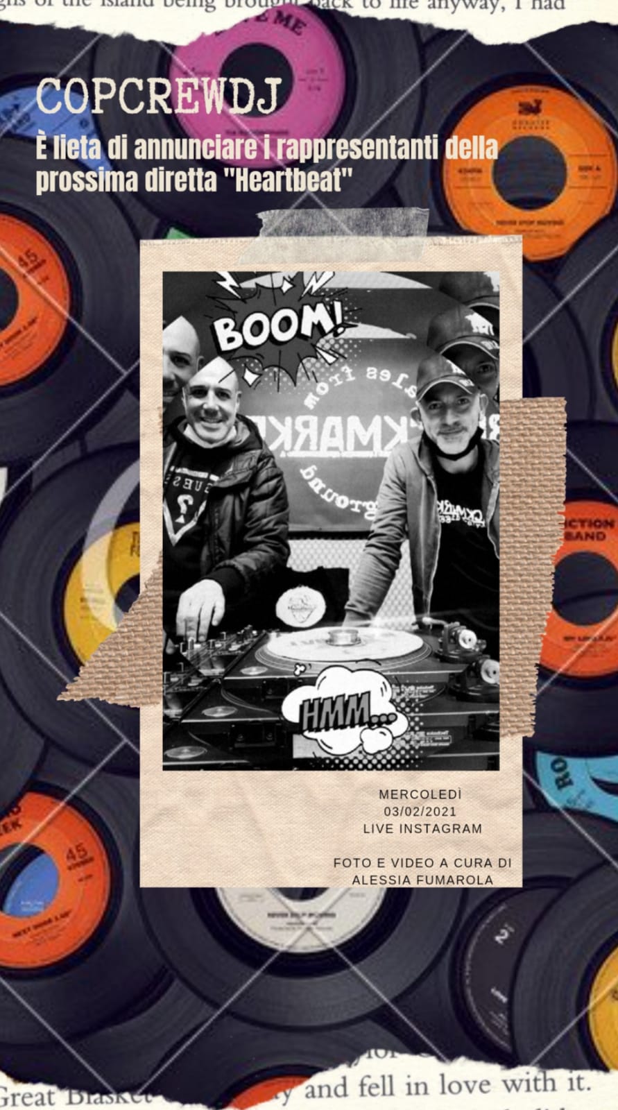 Mercoledì diretta live su Cop_Crew_Dj Instagram - Corriere Salentino Lecce