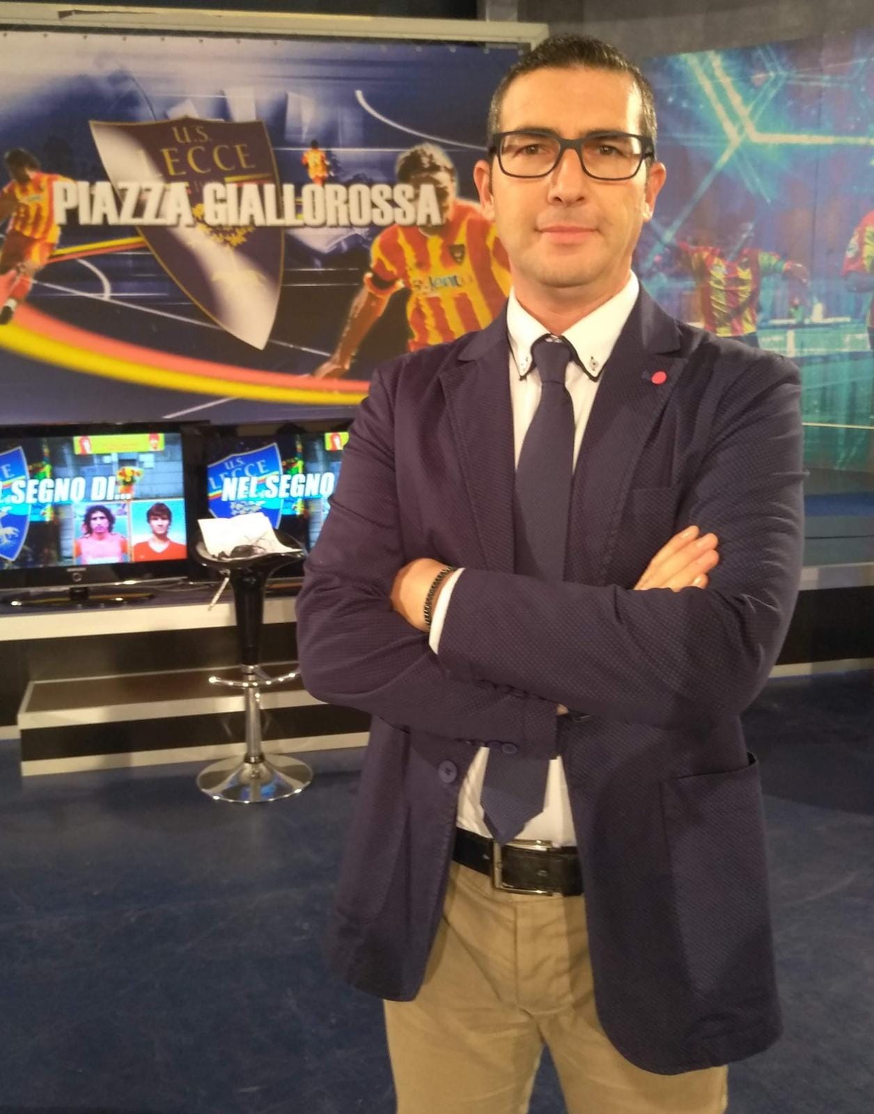 A Collepasso scende il campo il giornalista Mario Vecchio, in ...