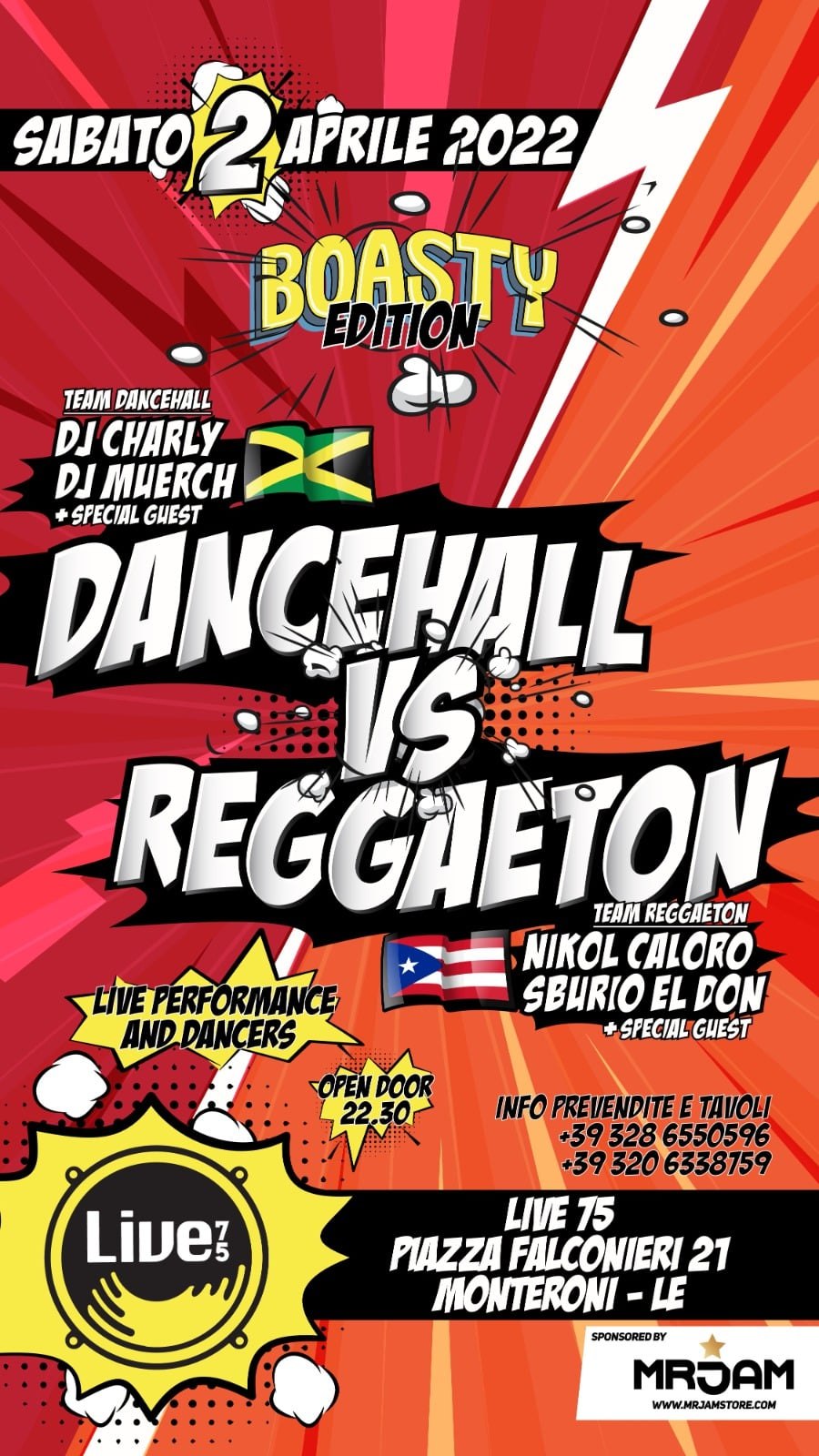 Dancehall vs Reggaeton - Corriere Salentino Lecce