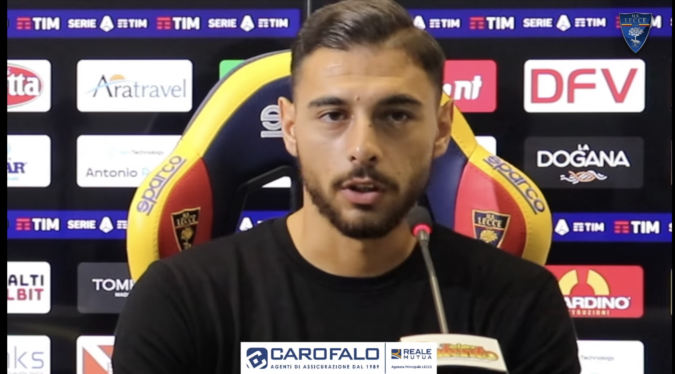 Pezzella: “Sono un uomo del Sud, per questo ho scelto Lecce. Banda? Per ...