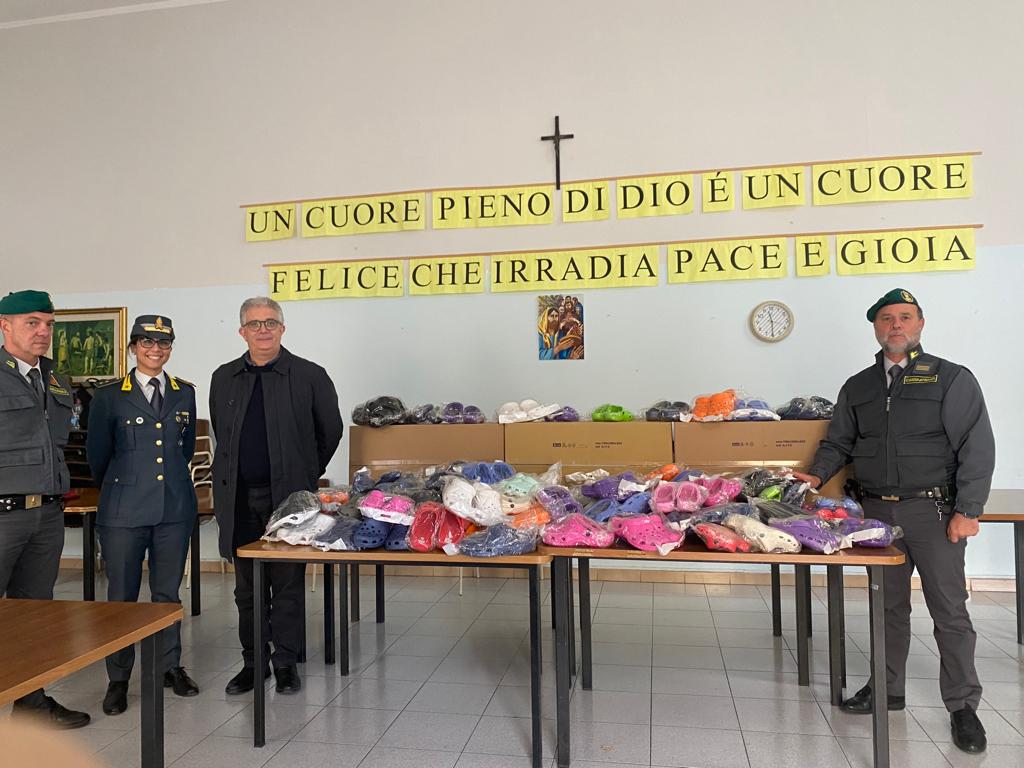GDF Lecce, donate alla parrocchia Santa Maria delle Grazie di Lecce ...