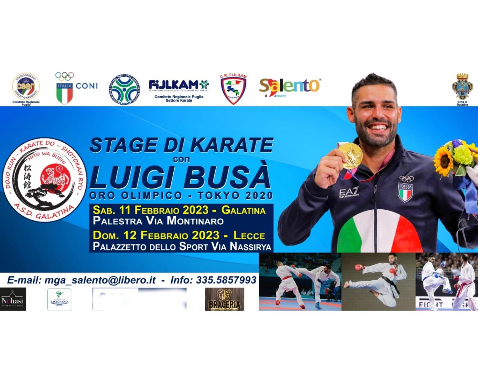 La S.D. Karate Shotokan Dojo Kun organizza uno stage con il maestro ...