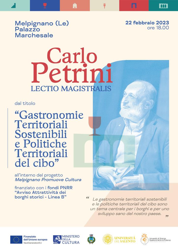 Carlo Petrini, fondatore di Slow Food, nel Salento. A Melpignano il ...