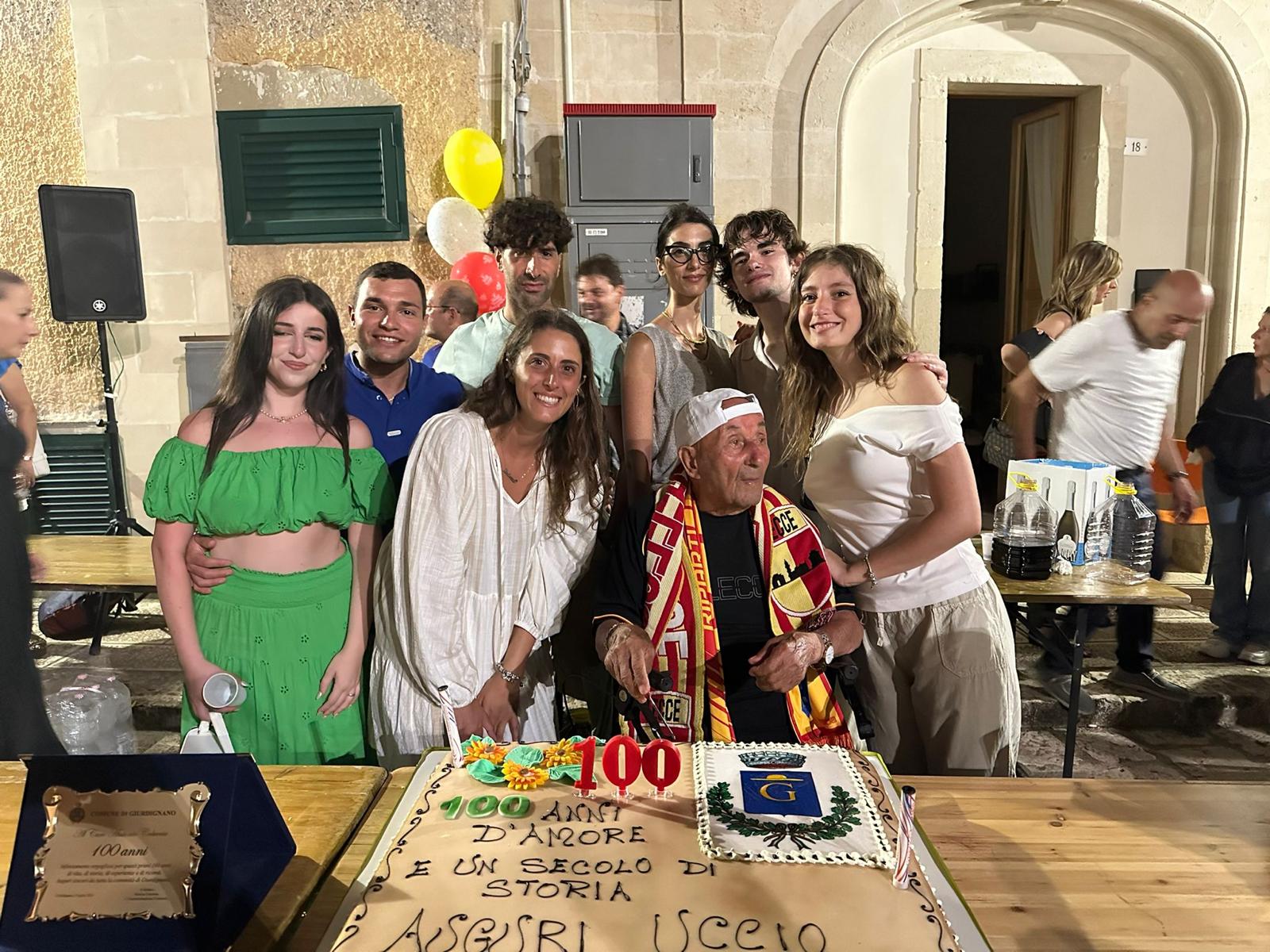 Antonio Coluccia compie 100 anni. Una vita dedicata alla famiglia e ...