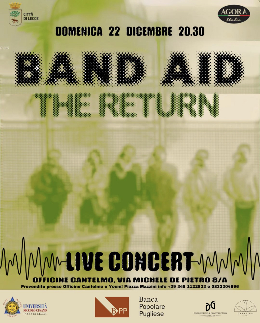 Concerto Reunion Band Aid a Lecce - Corriere Salentino Lecce