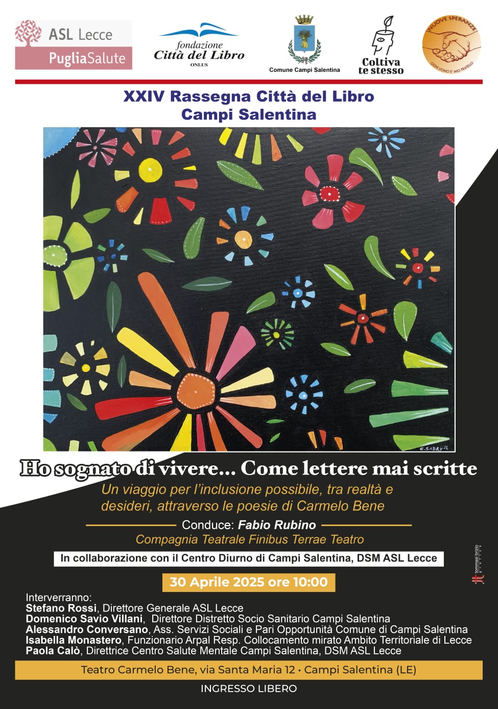 ASL Lecce alla Rassegna “Città del libro” di Campi Salentina - Corriere ...