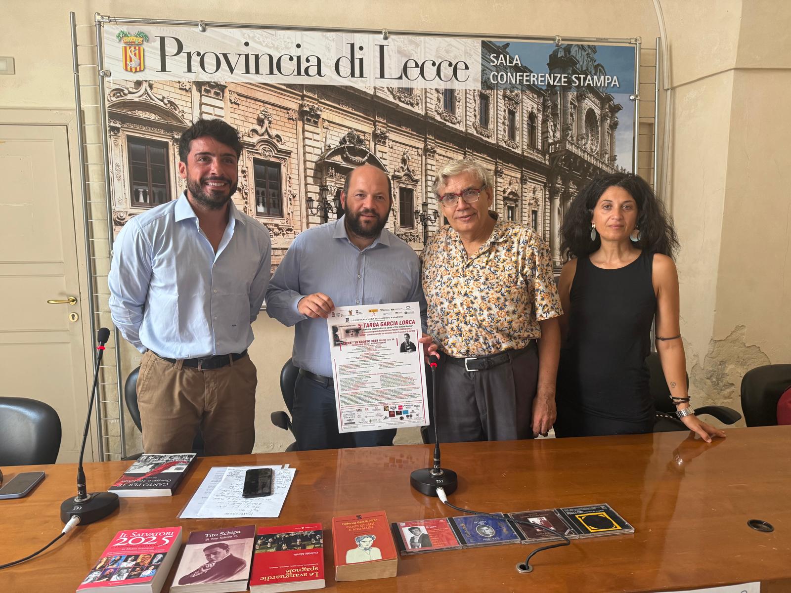 Omaggio a Federico Garcia Lorca tra versi e note: il 19 agosto a Lecce ...