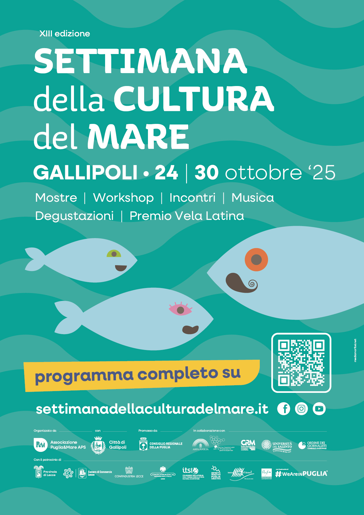 Gallipoli inaugura la XIII Settimana della Cultura del Mare: “Onde di ...