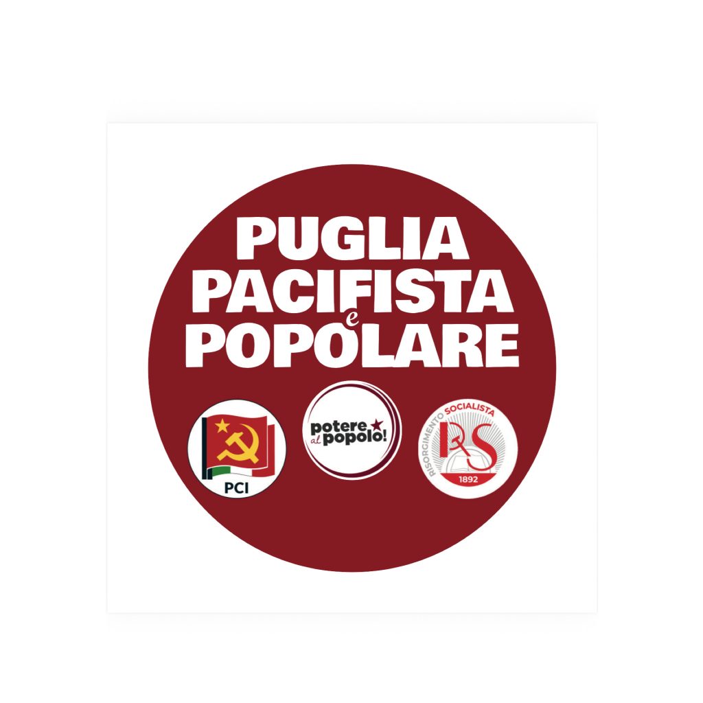Elezioni regionali, c’è “Puglia pacifista e popolare”: “L’alternativa c ...