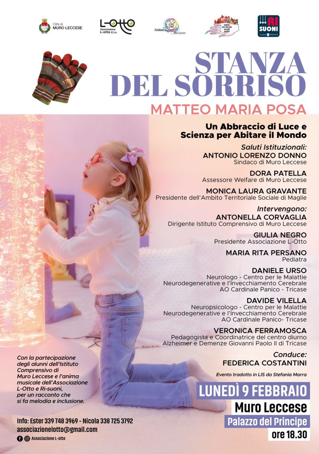 Inaugurazione della “Stanza del Sorriso - Matteo Maria Posa”: a Muro ...