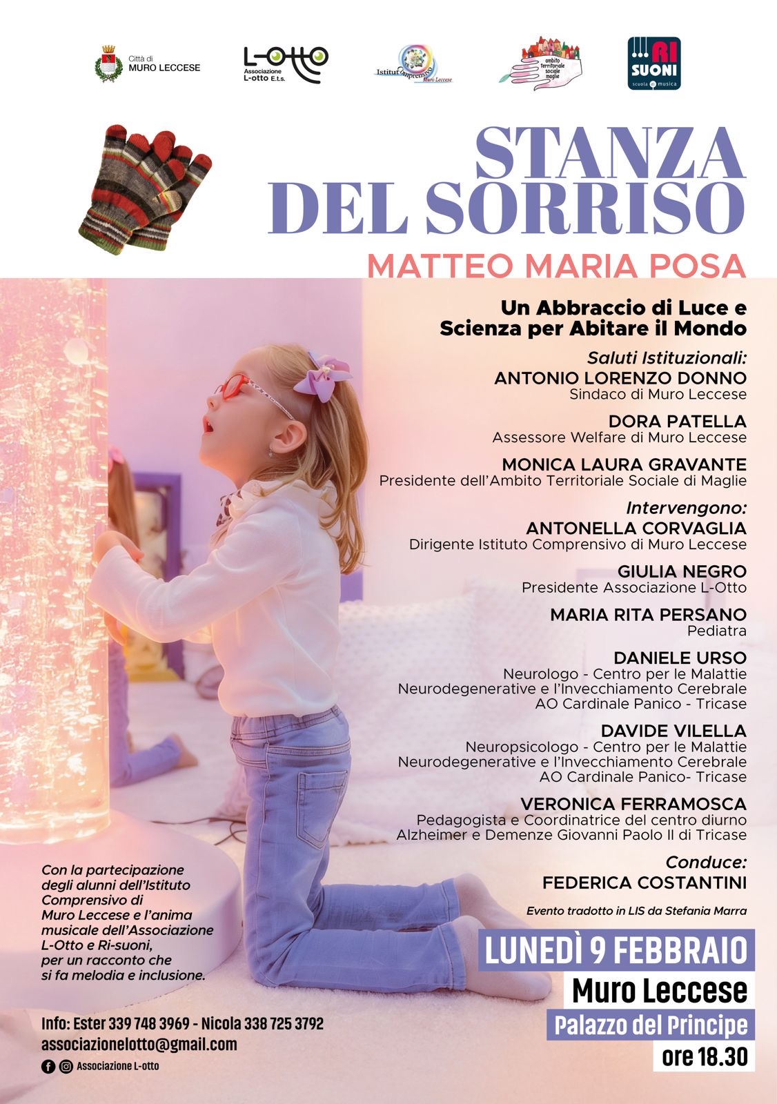 Inaugurazione della “Stanza del Sorriso - Matteo Maria Posa”: a Muro ...