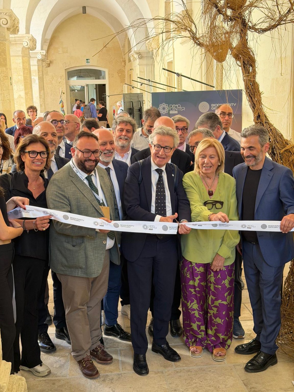 Inaugurato all'ex Convitto Palmieri il Biodiversity Demo Center. Il ...