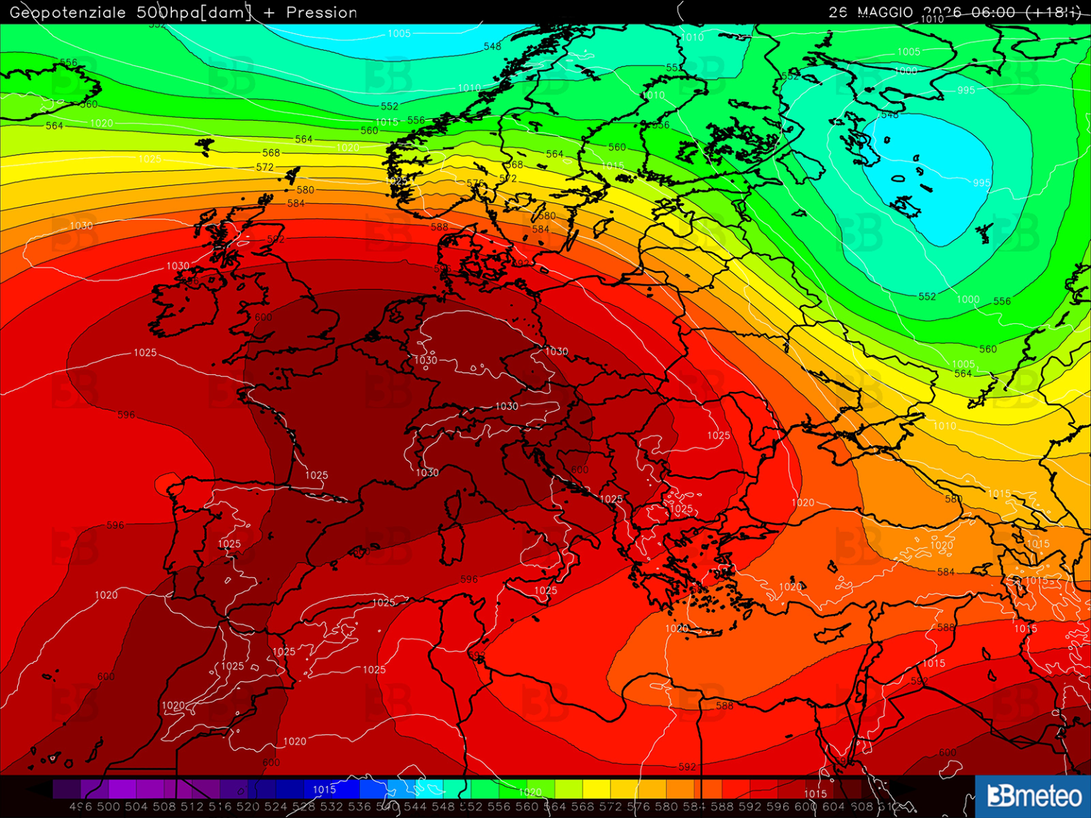 3BMETEO.COM: “Caldo record su mezza Europa, sull'Italia il picco ...