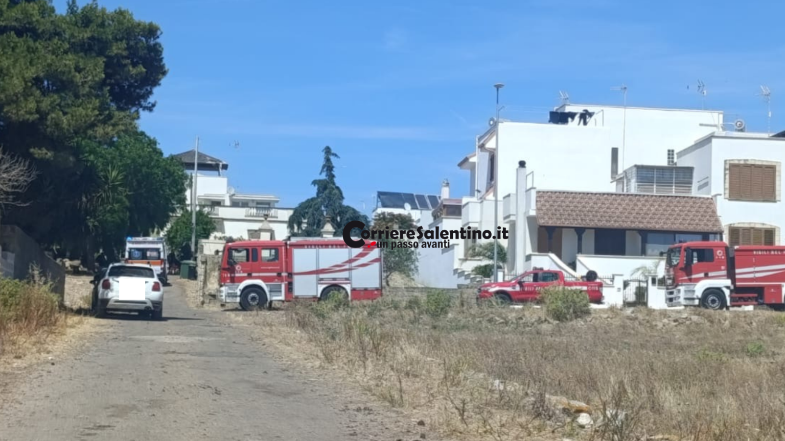 Ugento: uomo minaccerebbe di far esplodere bombole di gas - Corriere ...